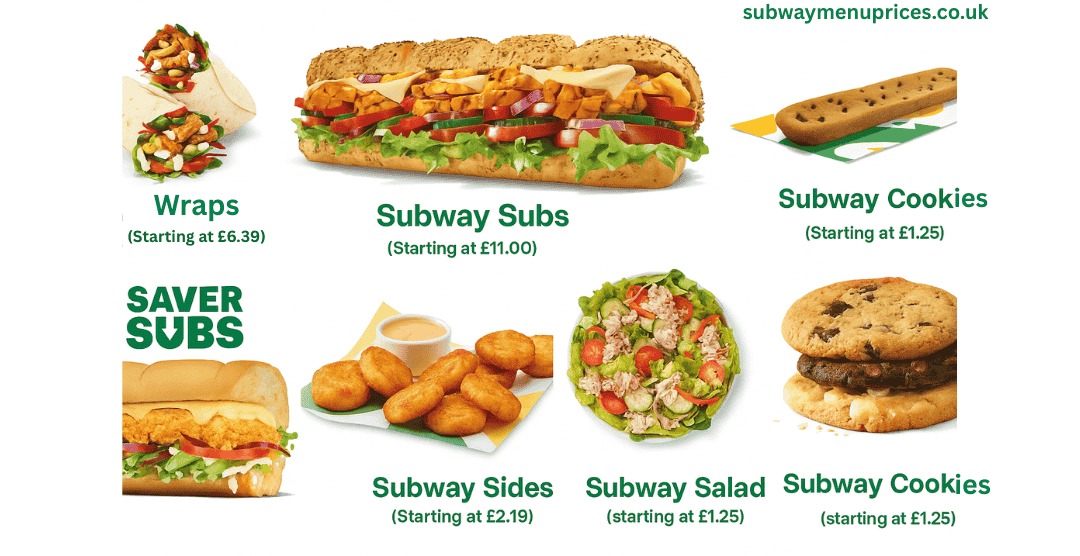 Subway UK Menu 2026 – Latest Prices, Offers & Fresh options